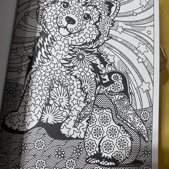 Lisa Frank | Office | Lisa Frank Stay Nwt Calm And Keep Coloring Book ...